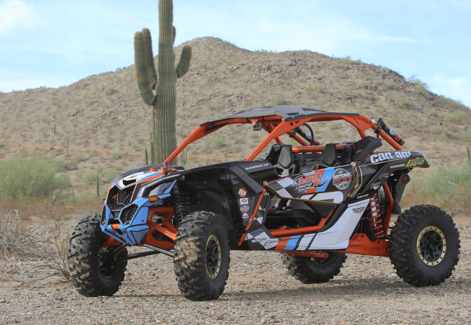 BRP Unveils Can Am Maverick X3 Daytona Package UTV Planet Magazine